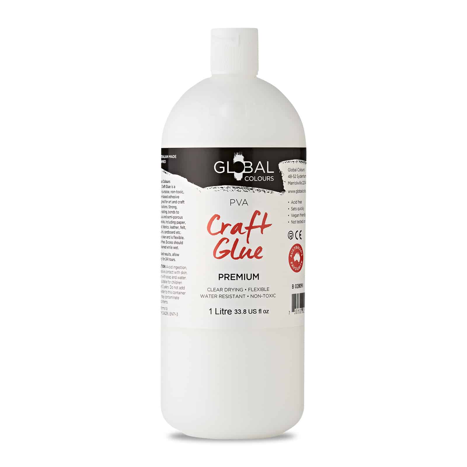 PVA Craft Glue - 1 Litre Studio Artist Premium Paste | Papercraft Palace