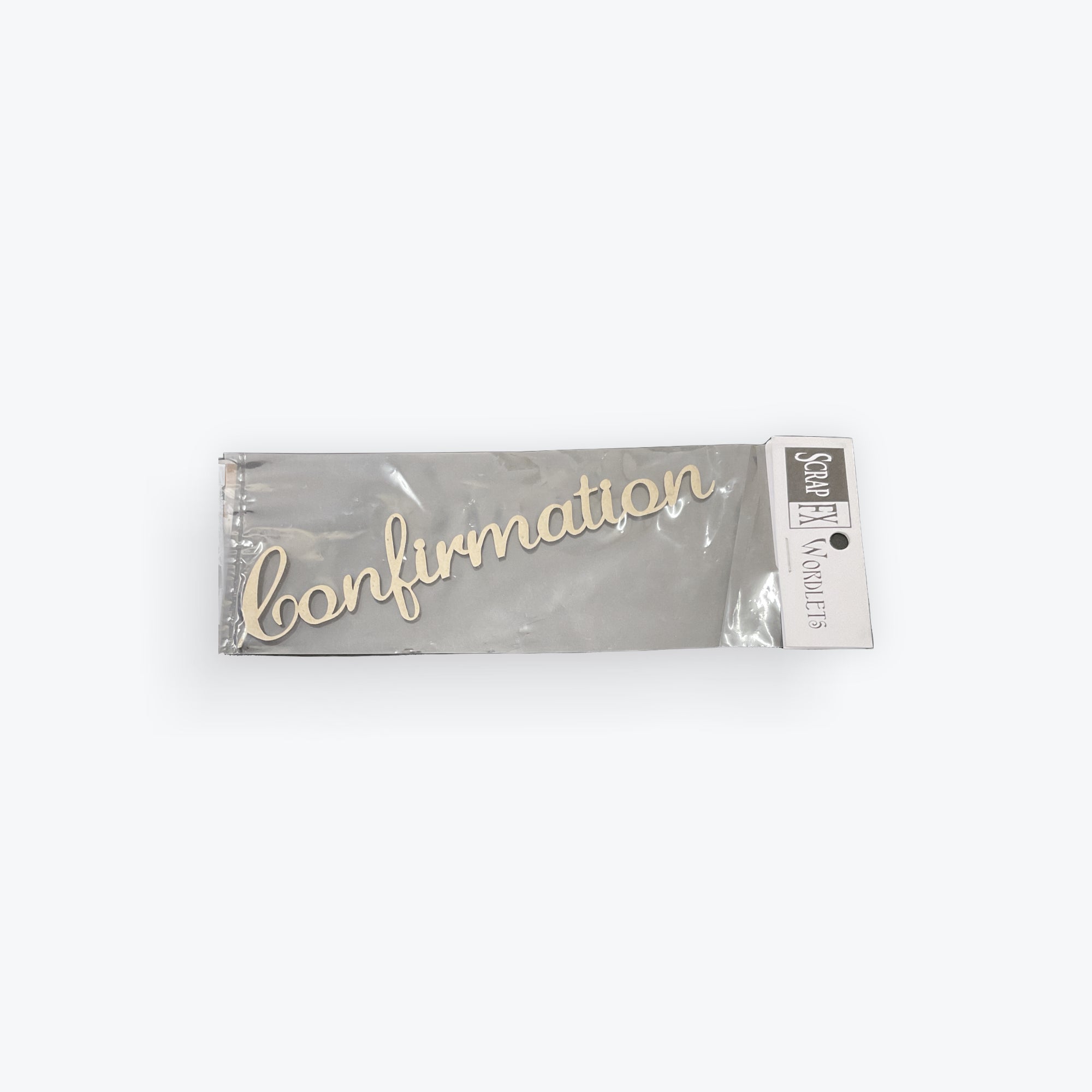 Scrap FX - Wordlets - Confirmation | Papercraft Palace
