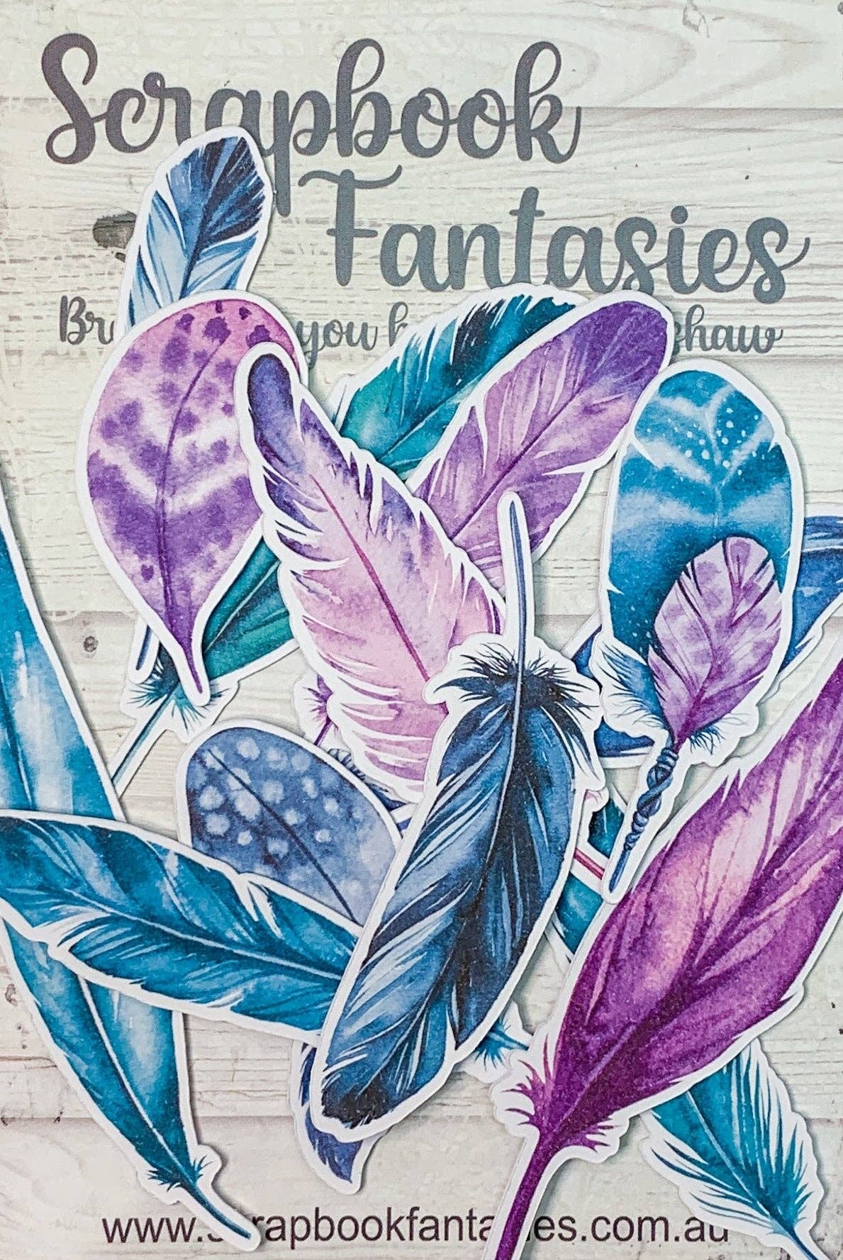Boho Bliss Colour-Cuts Minis - Feathers 1 (14 pieces) Designed by ...