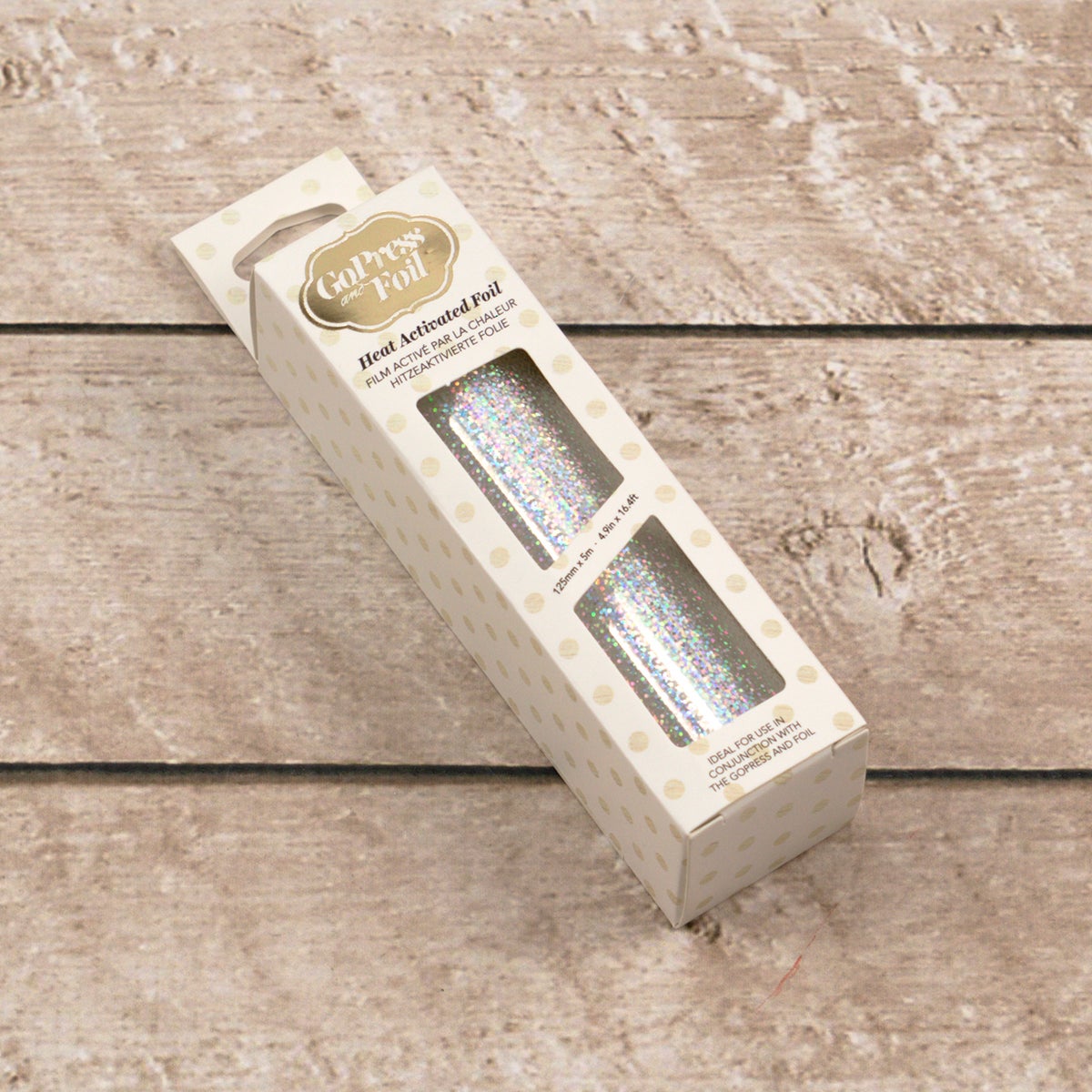 Silver-Iridescent Speckled Pattern Couture Creations | Papercraft Palace