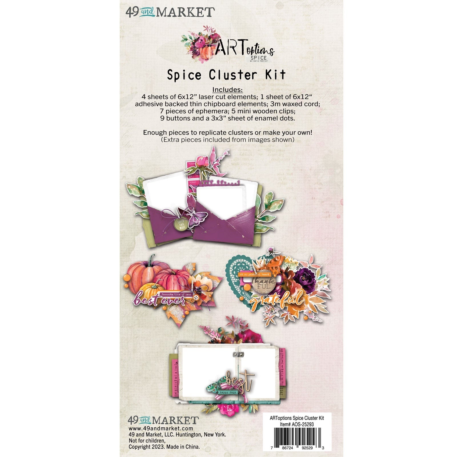 49 And Market Cluster Kit Spice | Papercraft Palace