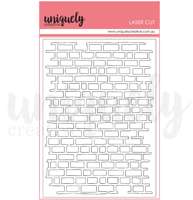 BRICK WALL LASER CUT | Papercraft Palace