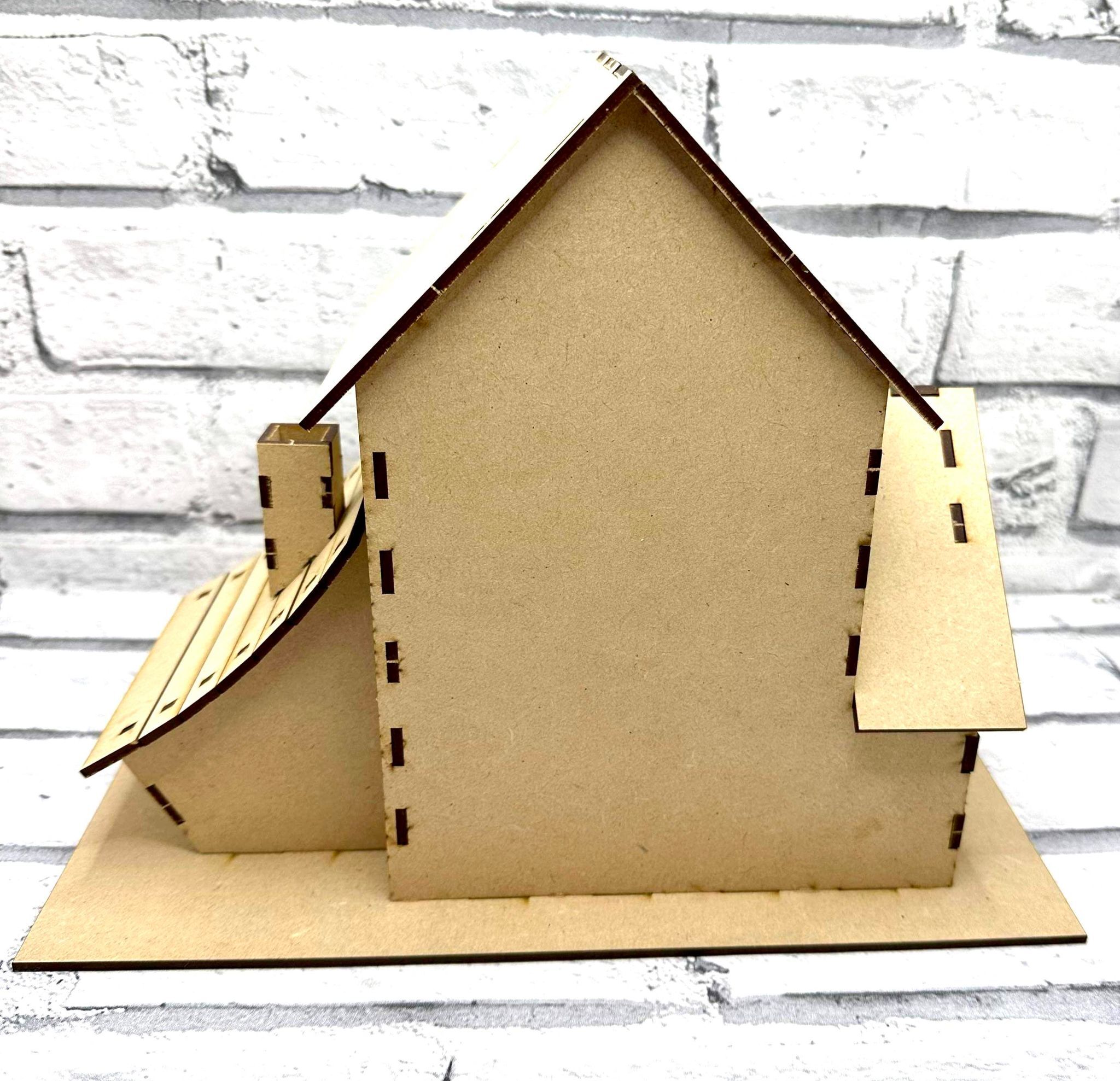 MDF House | Papercraft Palace