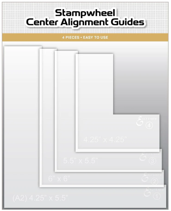 Stampwheel - Center Alignment Guides | Papercraft Palace